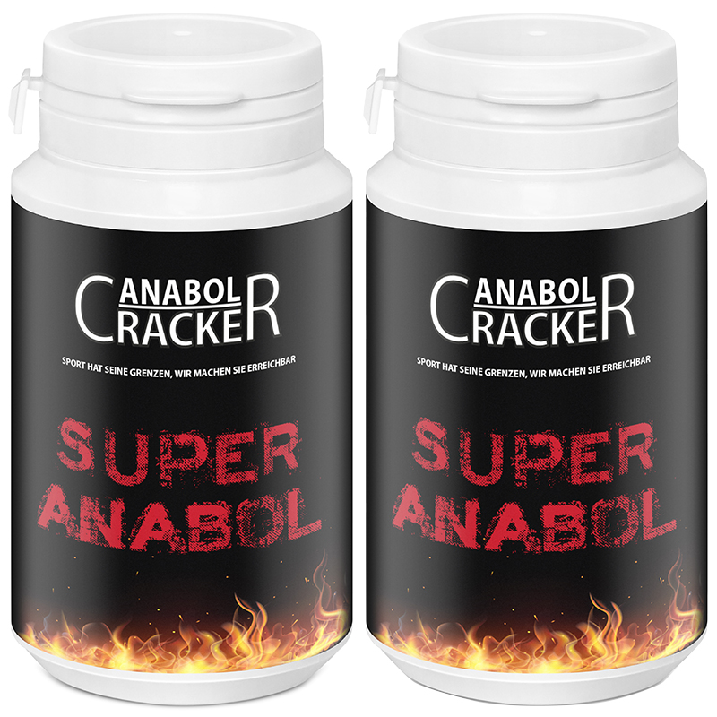 2X SUPER ANABOL - 200 Kapseln / bestes Anabolika / Testosteron ...